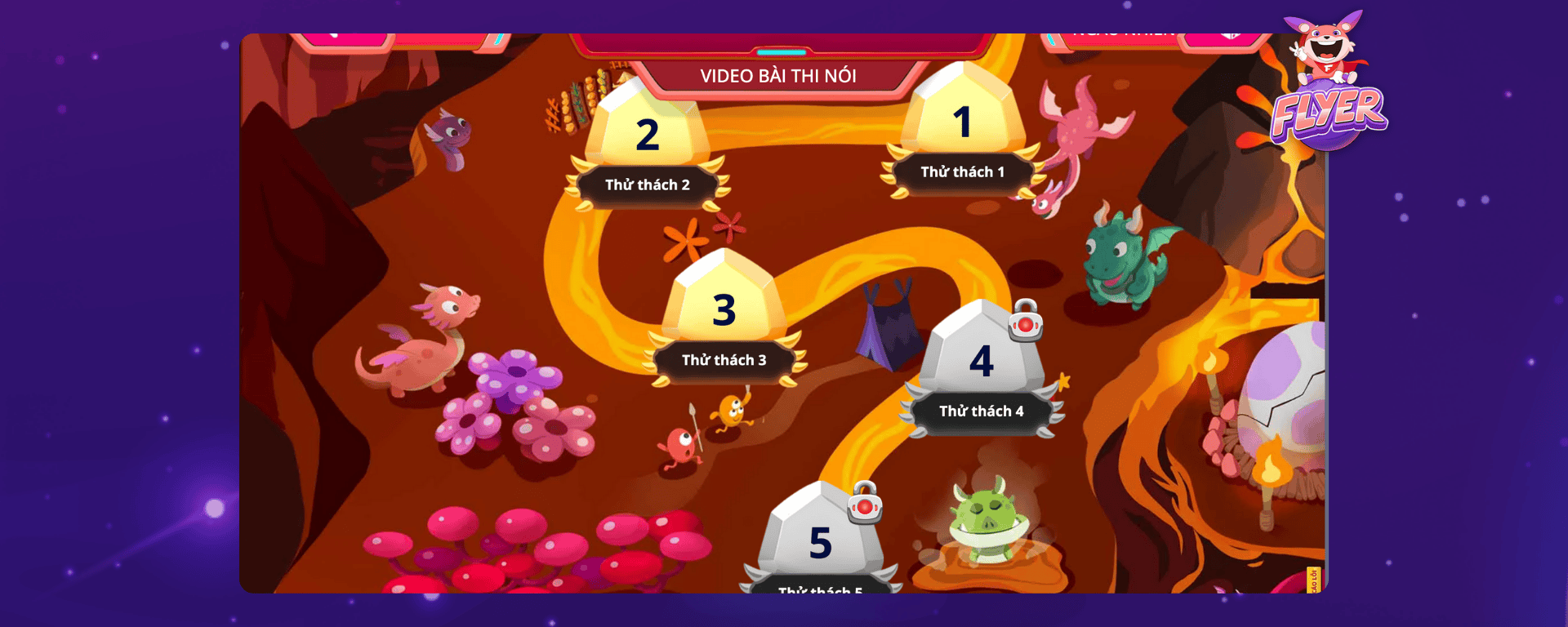 Bài thi Movers - Phòng thi ảo FLYER