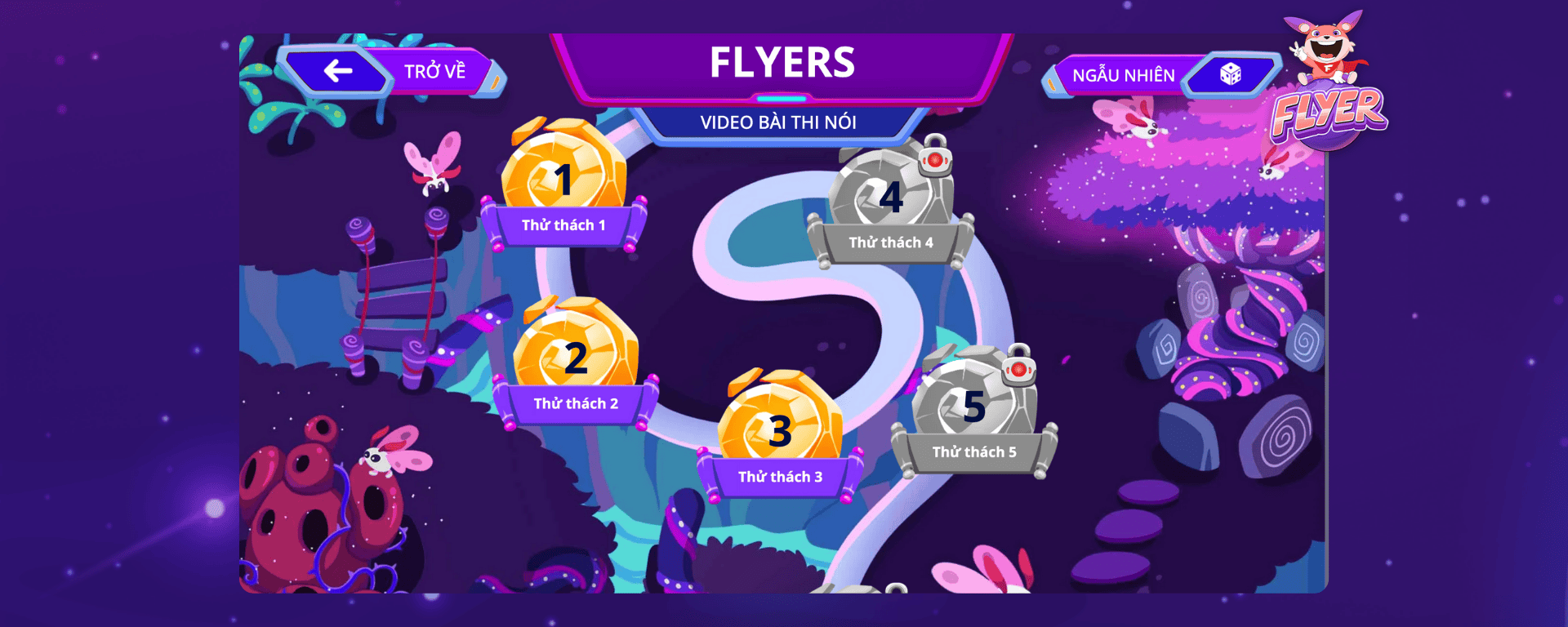 Cambridge Flyers Sample Test - FLYER Virtual English Testing Platform