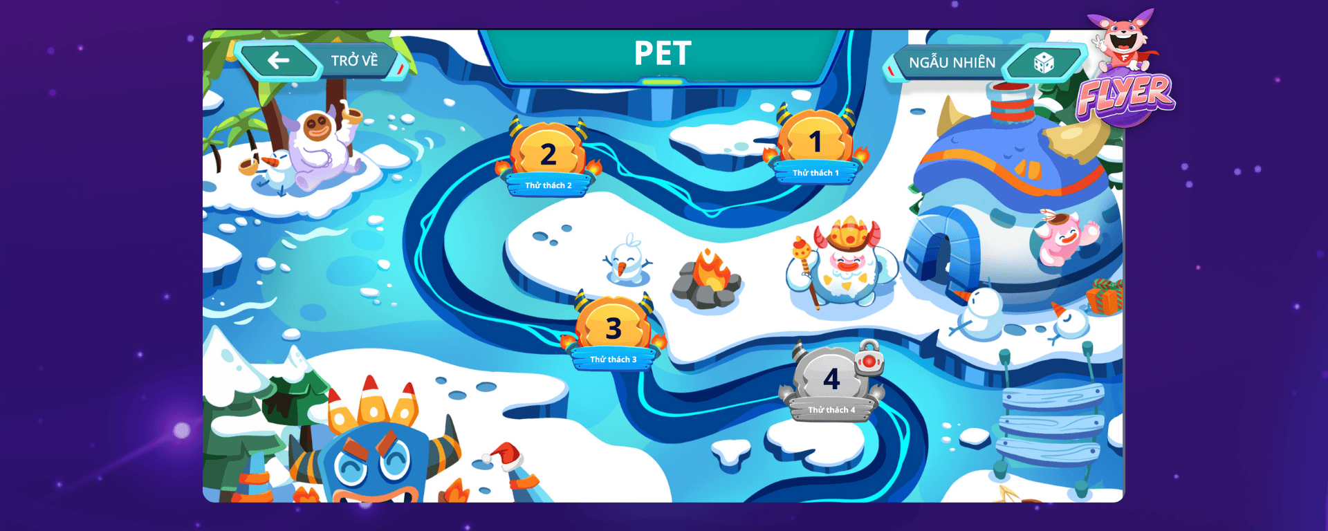 Bài thi PET - Phòng thi ảo FLYER